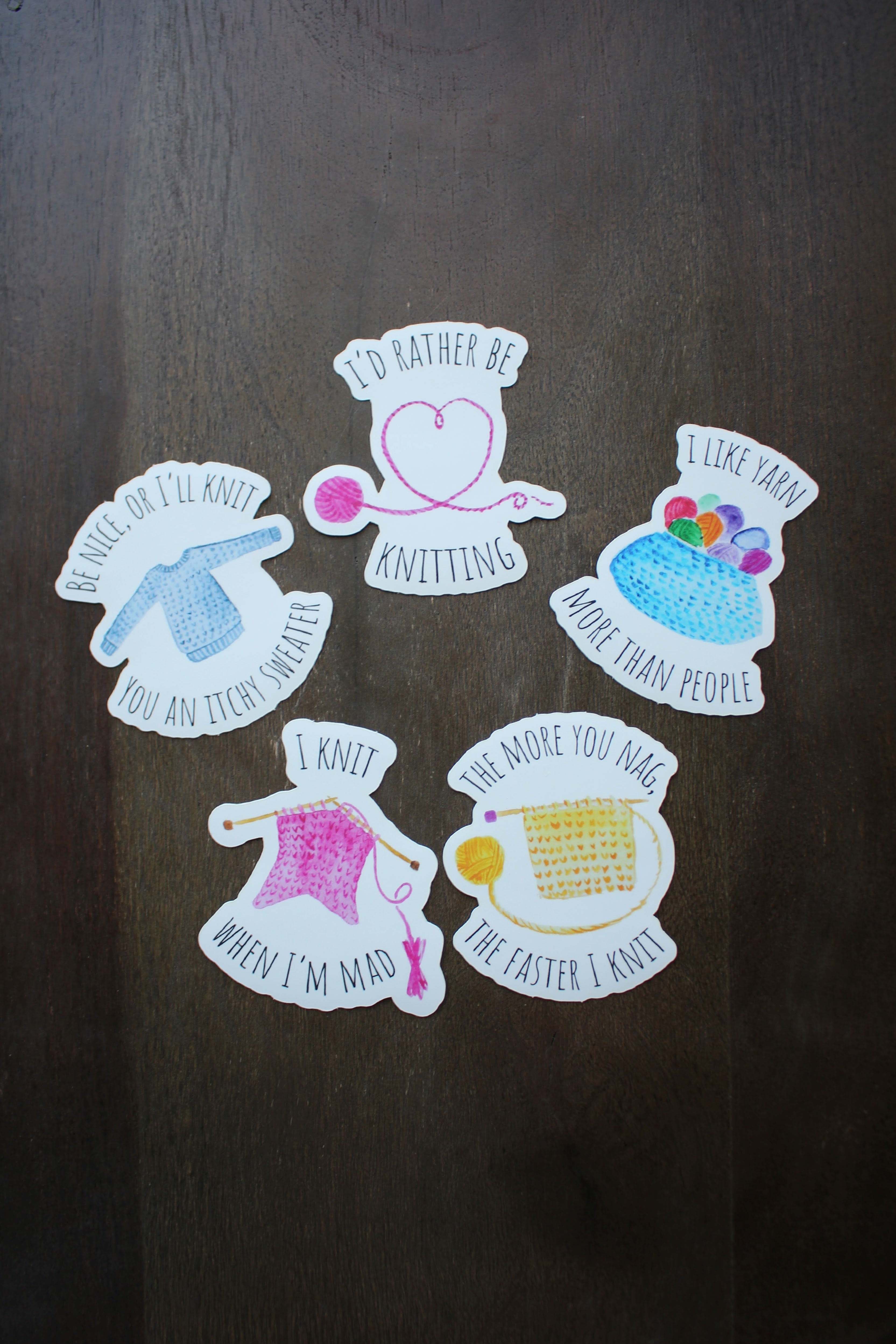 Stickers – Never Not Knitting