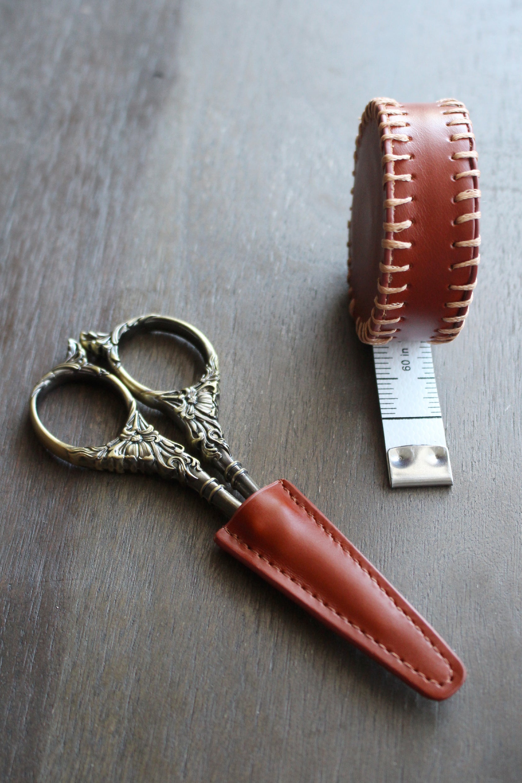 Leather Scissor Sheaths – Never Not Knitting