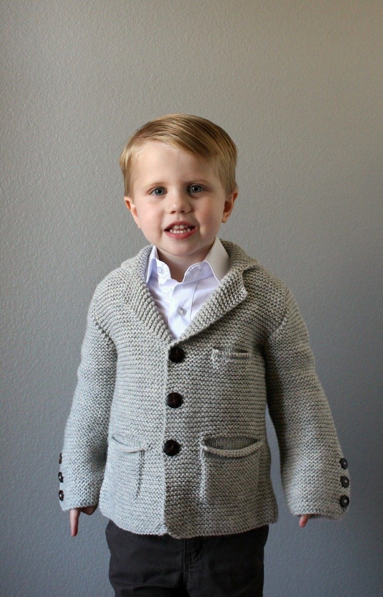 Dapper Cardigan PDF Pattern – Never Not Knitting
