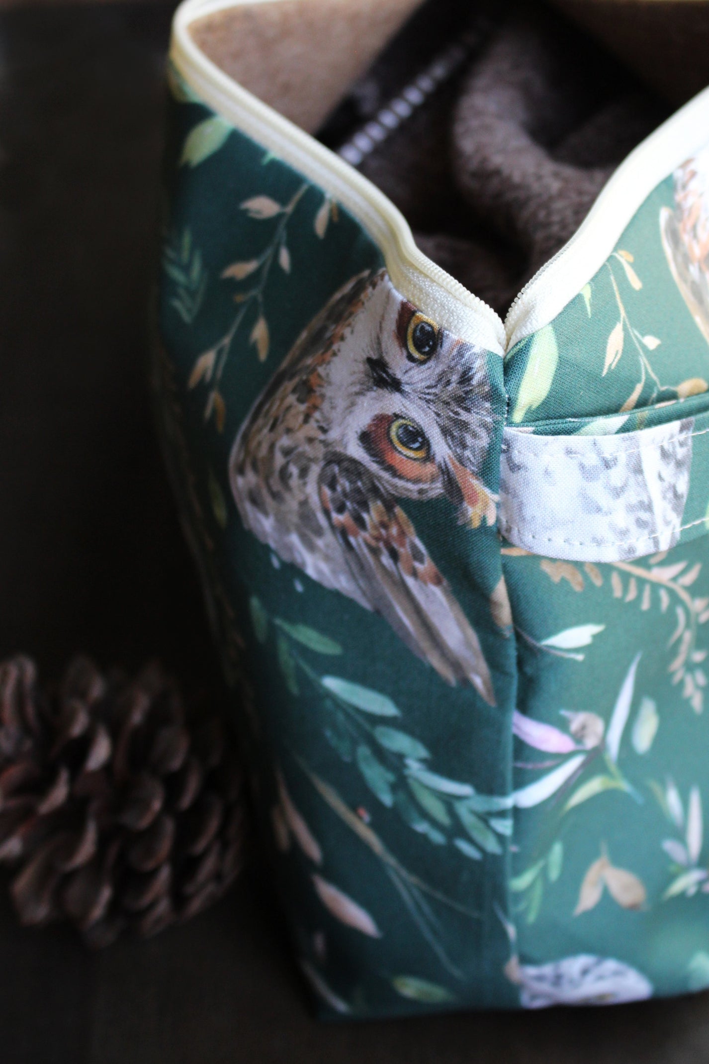 Owl Friends Zippered Project Pouch – Never Not Knitting