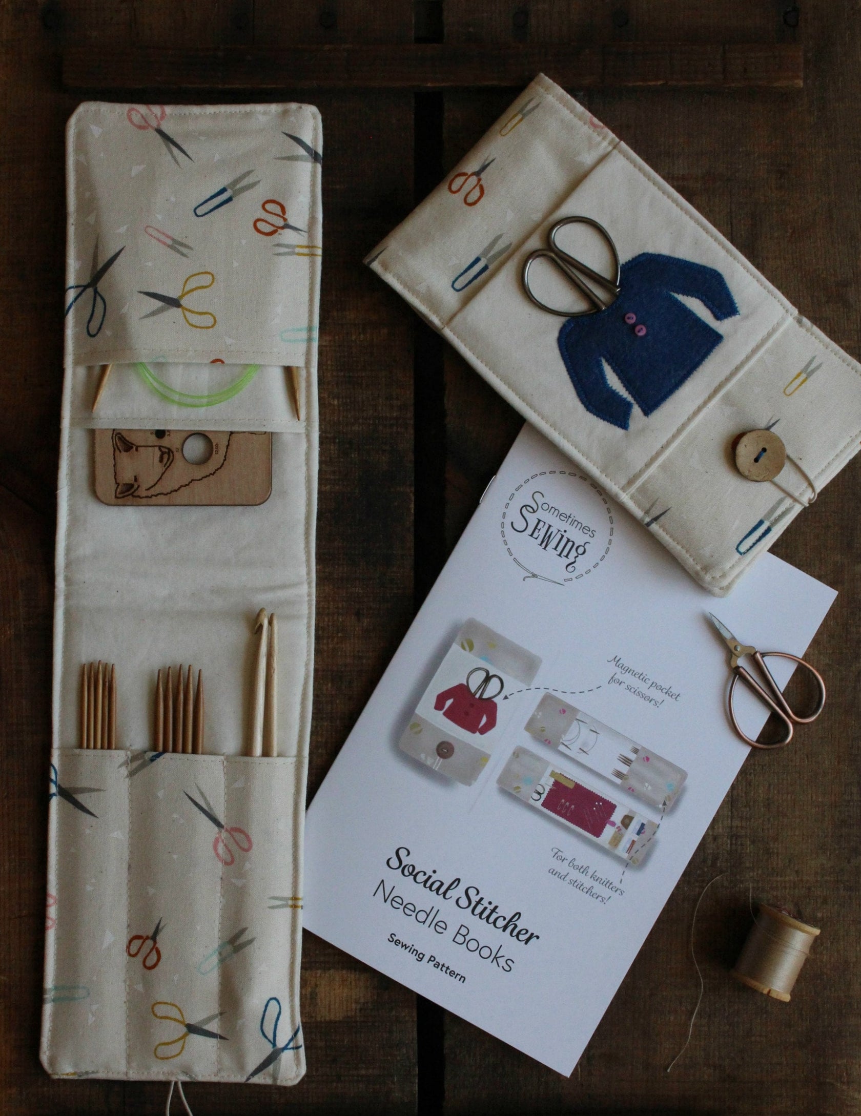 Social Stitcher / Knitter's Needle Book Kit – Never Not Knitting