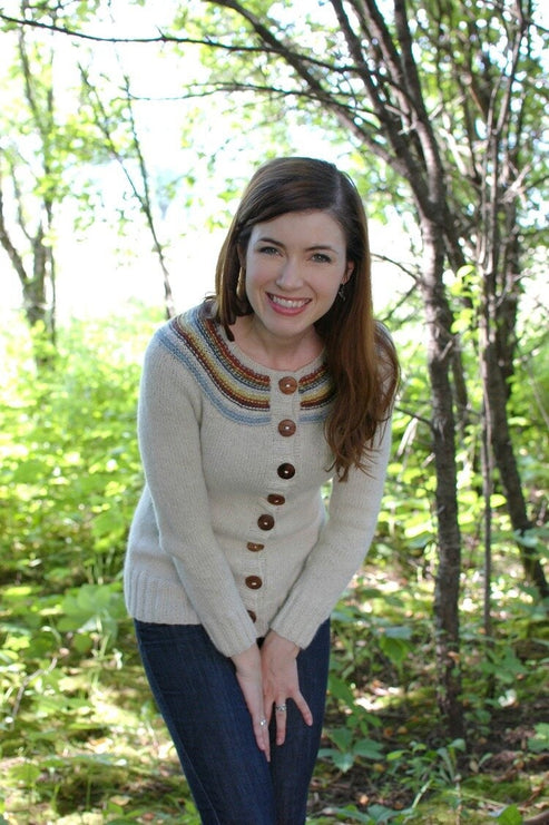 Playful Stripes Adult Cardigan Printed Pattern – Never Not Knitting